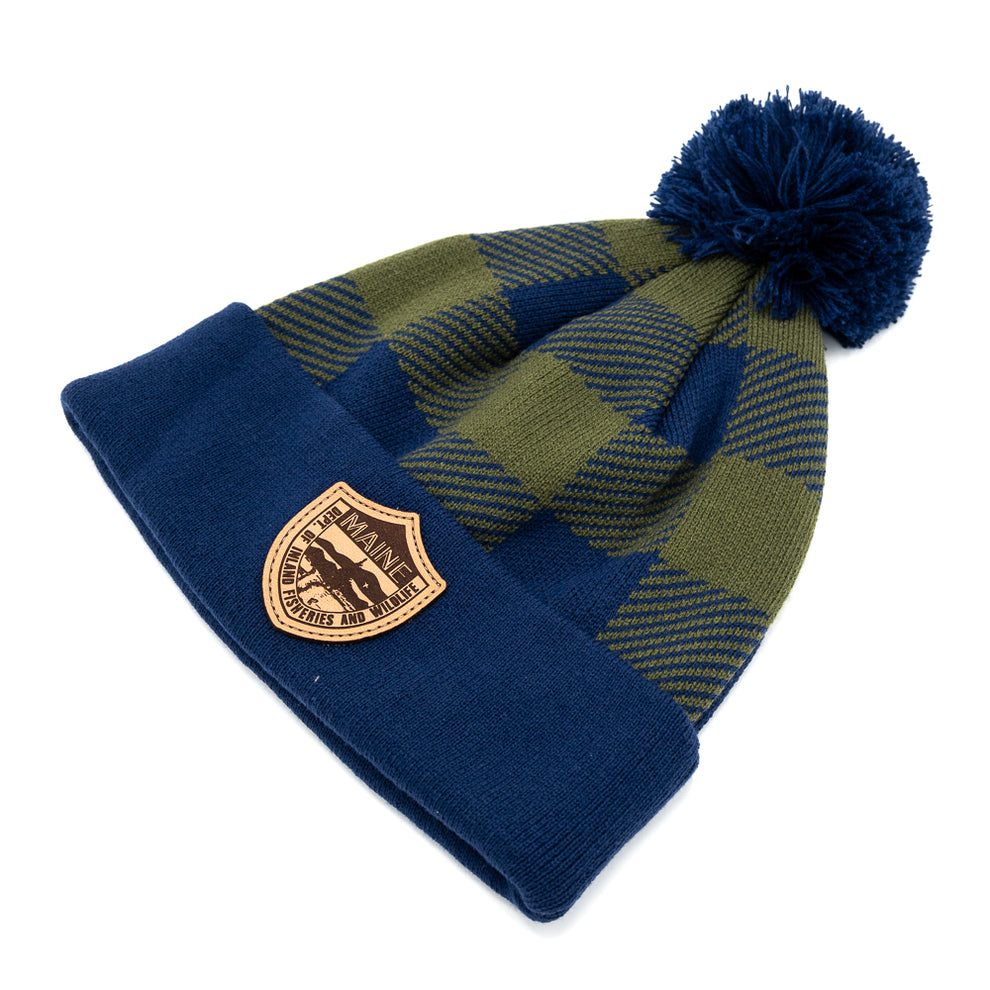 Knit Beanie, Buffalo Plaid – MDIFW