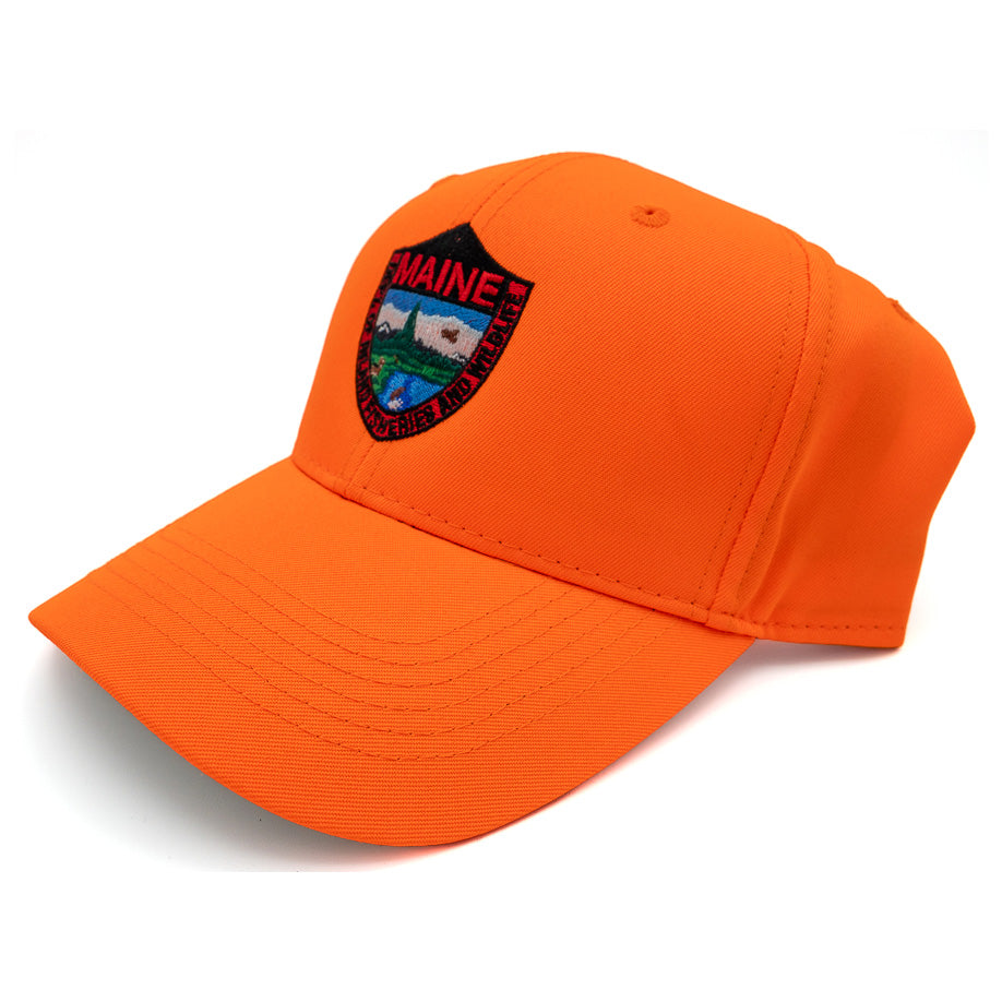 Ball Cap, Camo & Orange – MDIFW